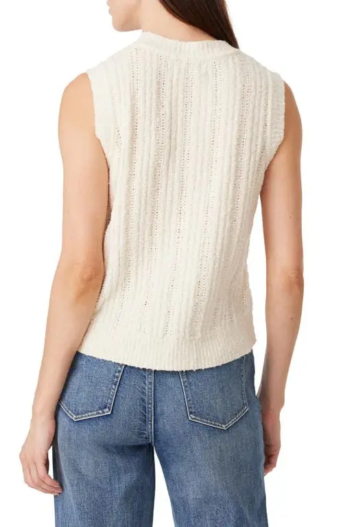 Habitual Sleeveless Textured Sweater