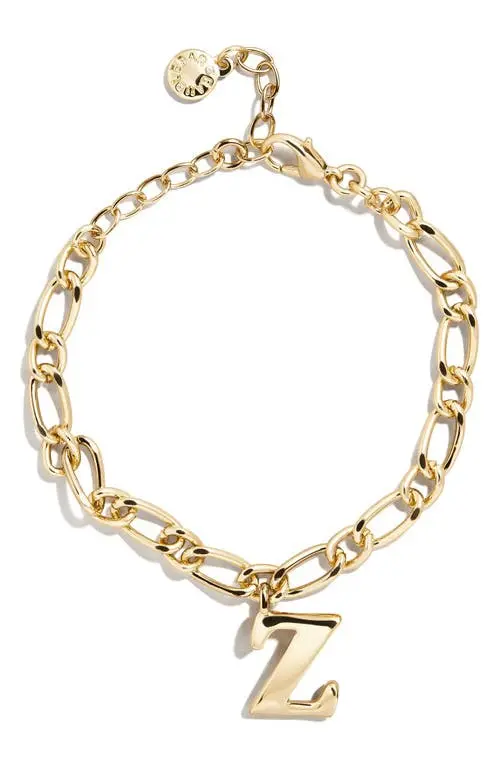 Baublebar Annika Initial Bracelet - Gold - Z