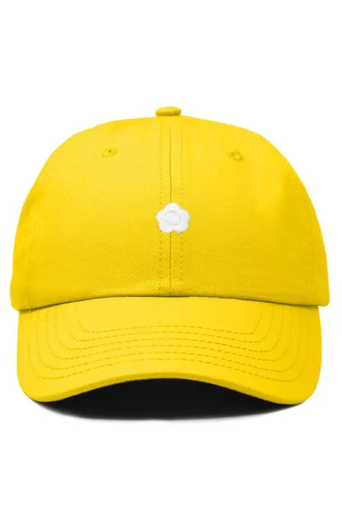 DALIX Lil Flower Dad Cap - Gold