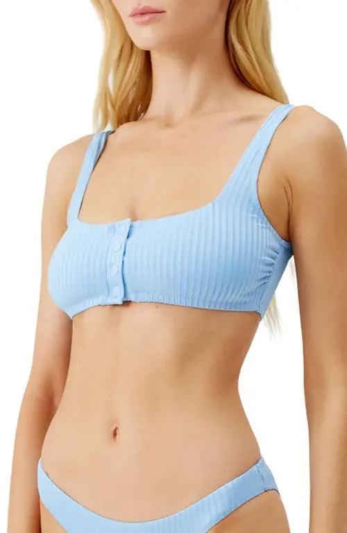 Melissa Odabash Salerno Rib Bikini Top - Oasis Ribbed