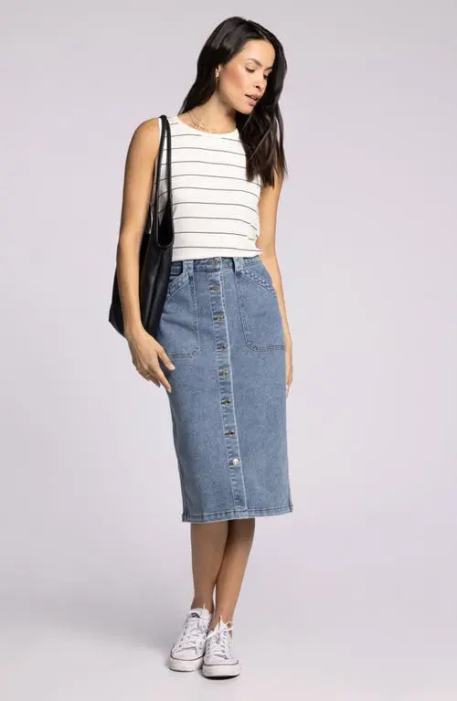 THREAD & SUPPLY Shania Denim Skirt