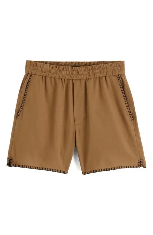 Madewell Blanket Stitch Cotton Shorts