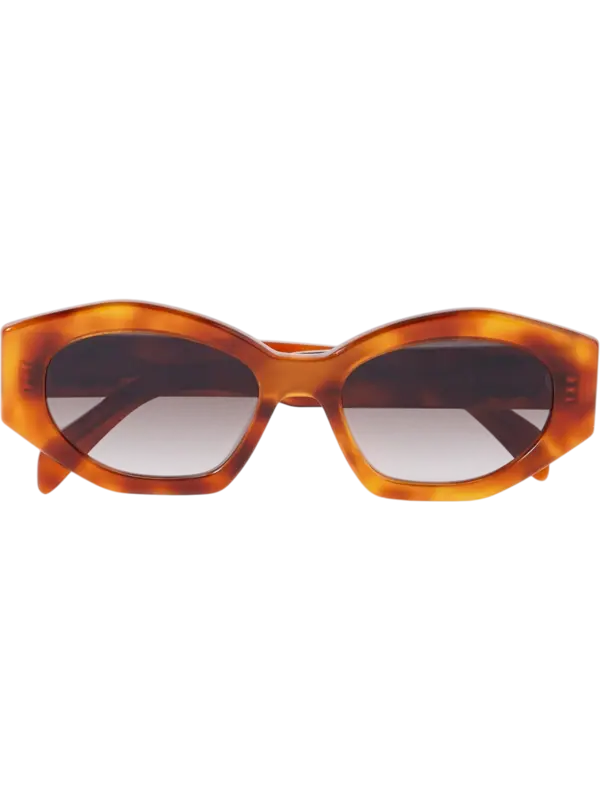 Celine Triomphe Cat-eye Sunglasses - Brown