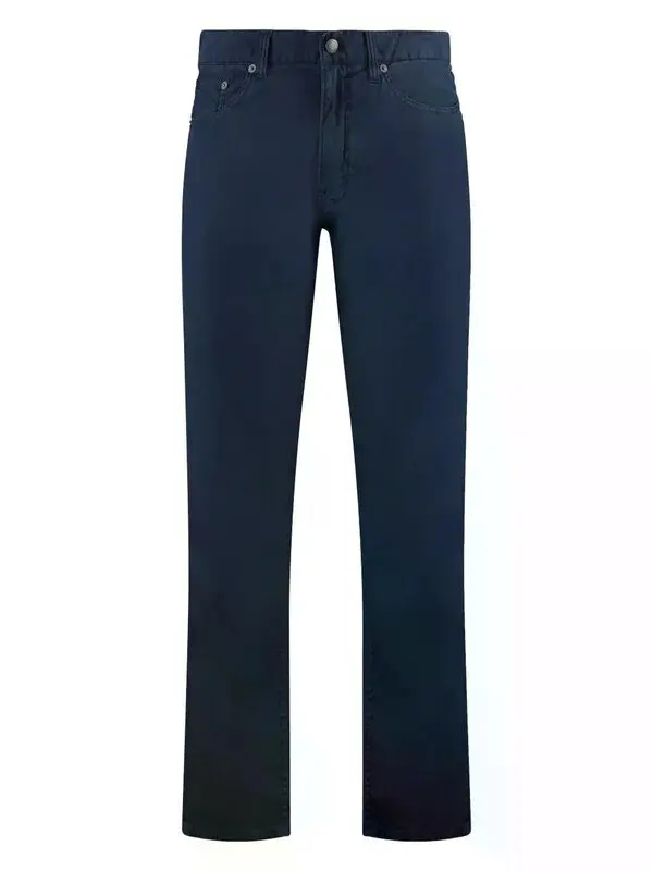 Gant Logo-patch Straight-leg Jeans
