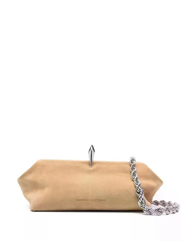 Benedetta Bruzziches Leather Clutch Bag