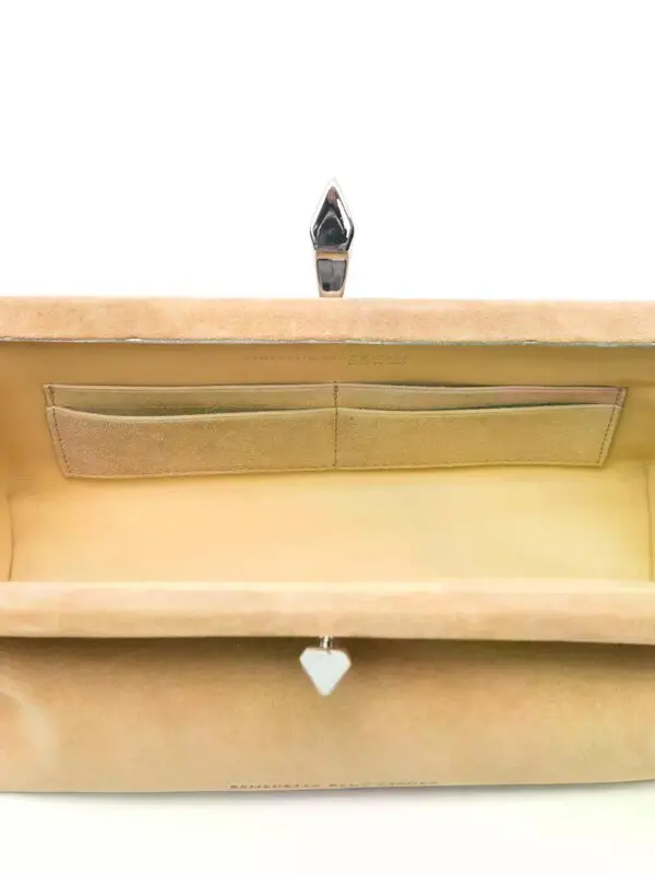 Benedetta Bruzziches Leather Clutch Bag