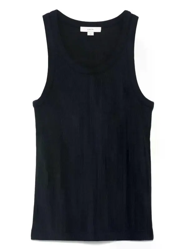 Vince Sleeveless Knit Top - Blue