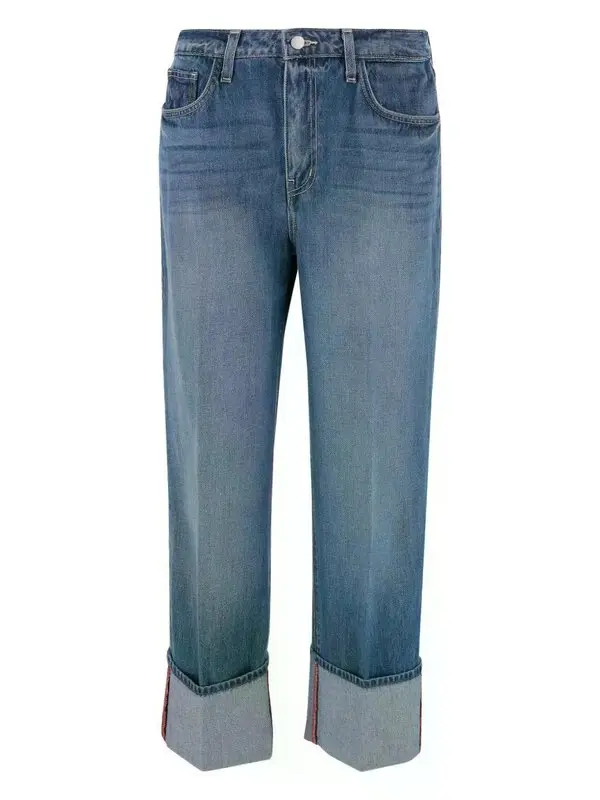 L'Agence Logo-patch Jeans