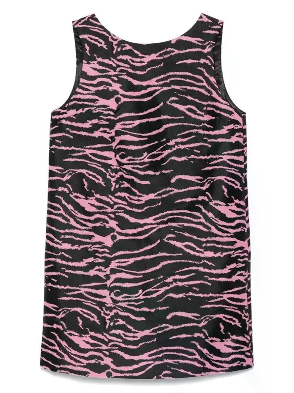 Baum Und Pferdgarten Zebra-print Mini Dress