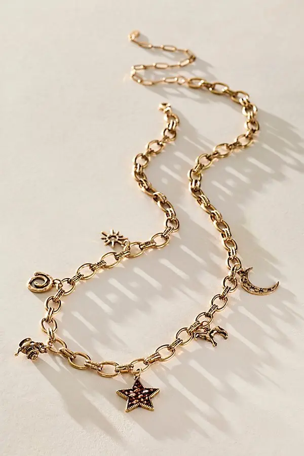 Free People Charm Belly Chain - Gold