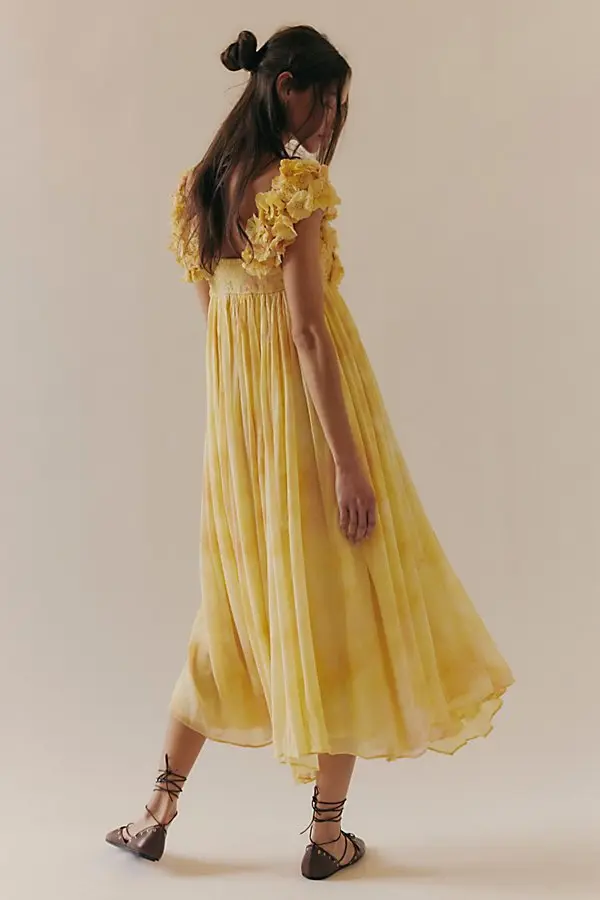 knee length dresses for ladies Ayella Maxi Dress - Mango main image 1