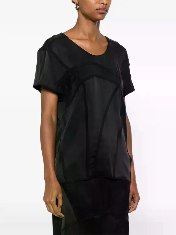 YEHUAFAN Silk T-shirt