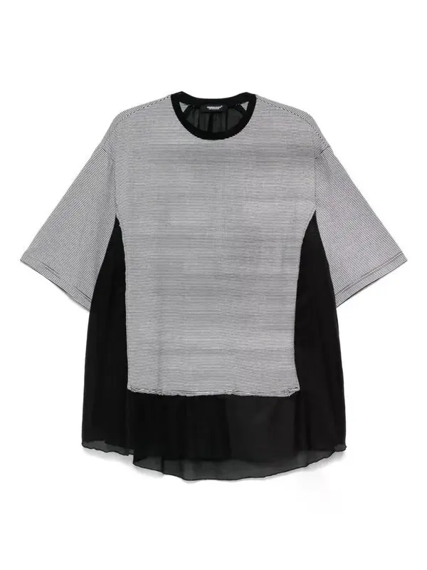 Undercover Striped T-shirt - Black