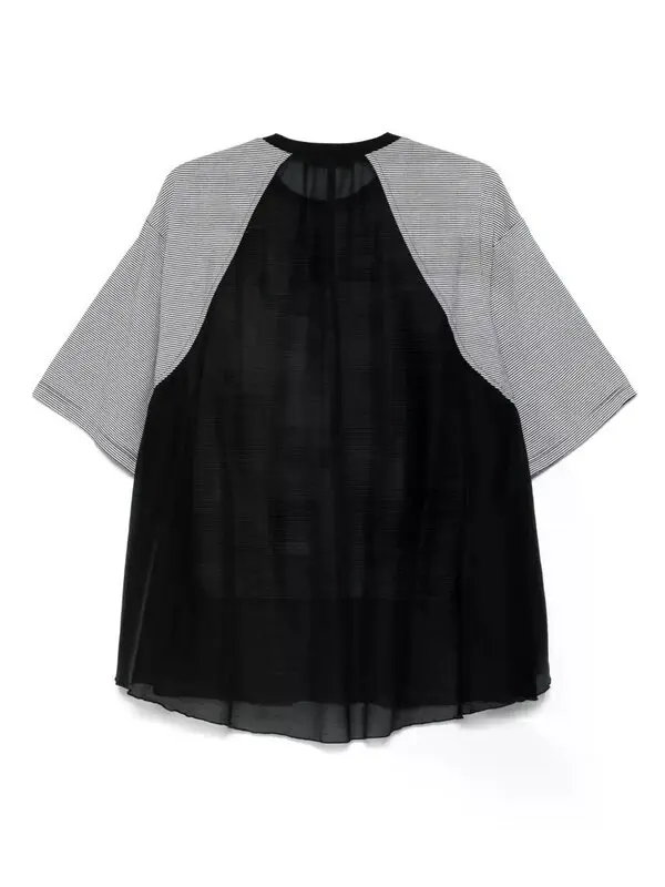 Undercover Striped T-shirt - Black