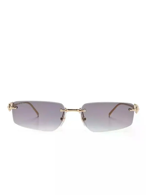 CARTIER Rimless Sunglasses - Gold