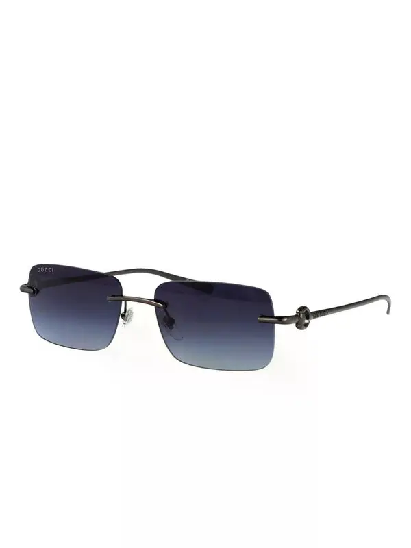 Gucci Rectangle-frame Sunglasses