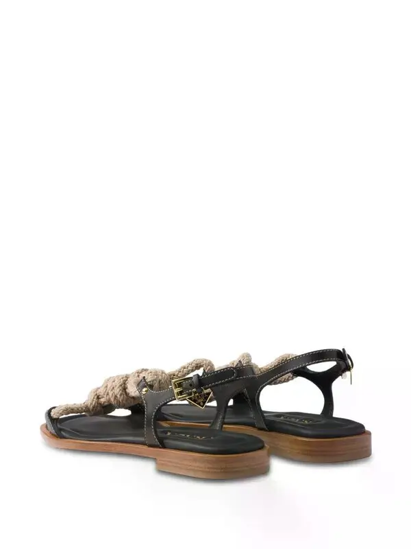 Prada Knotted Rope-detail Sandals