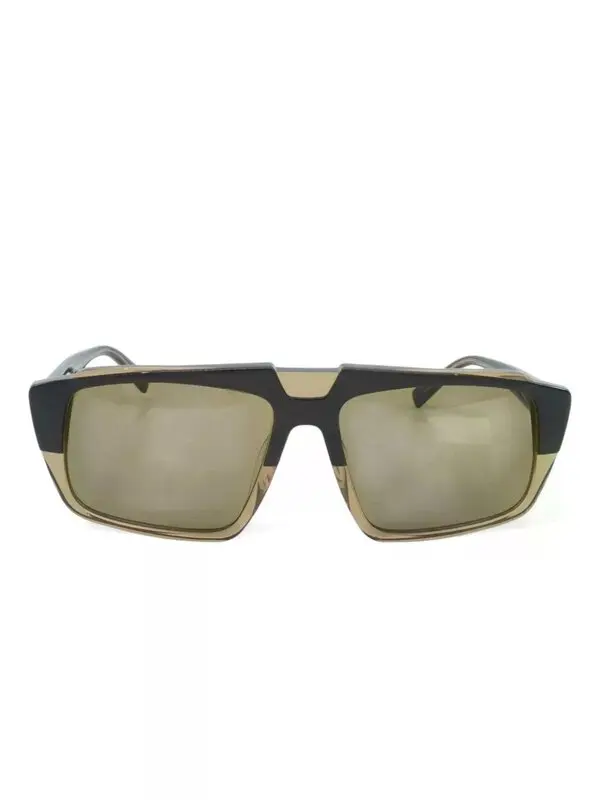 Mcm Pilot-frame Sunglasses - Brown