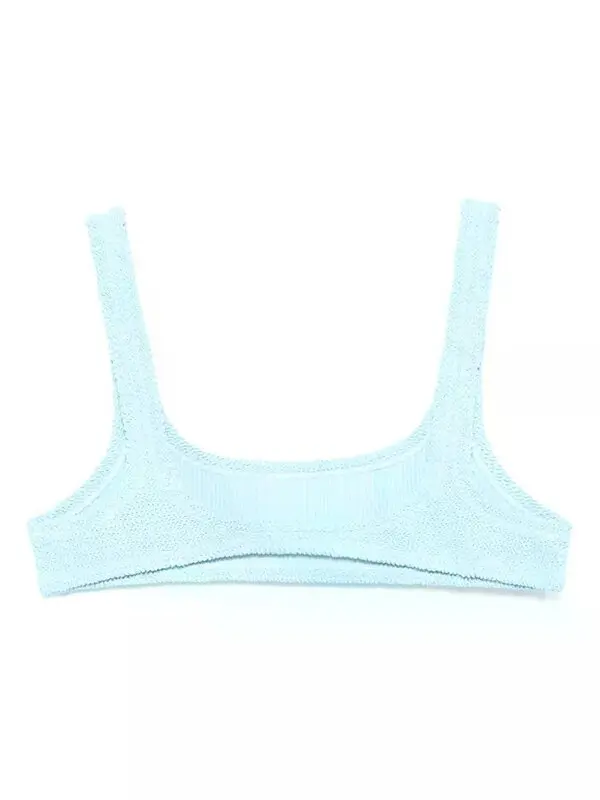MC2 SAINT BARTH Naima Bikini Top - Blue