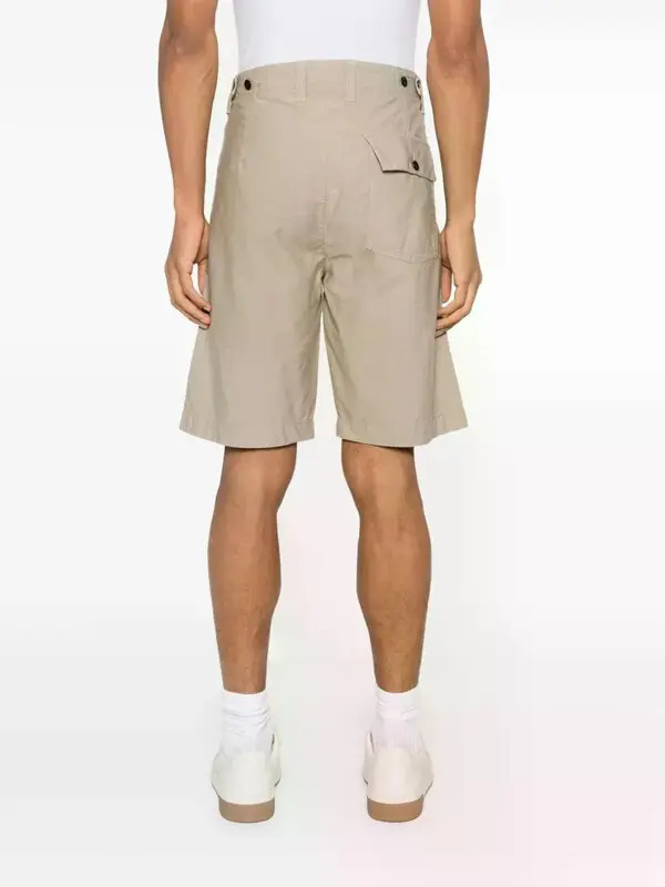 C.P. COMPANY Lens-detail Cargo Shorts - Neutrals
