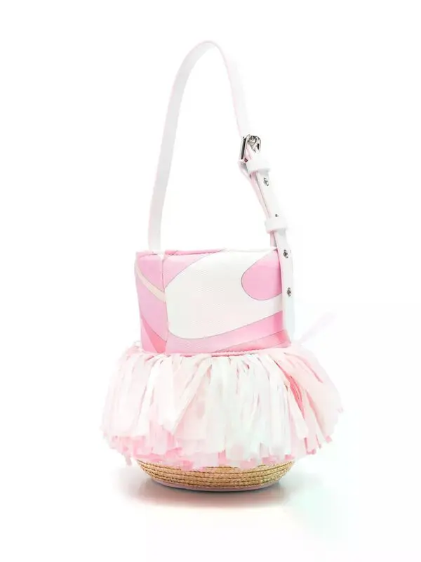 Emilio Pucci Silk Bucket Bag