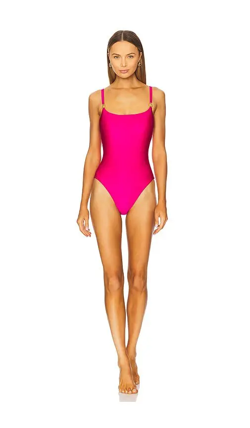 L'Agence Remi One-piece Swimsuit - Fuchsia