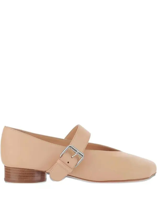 NICCOLO PASQUALETTI Leather Ballet Flats