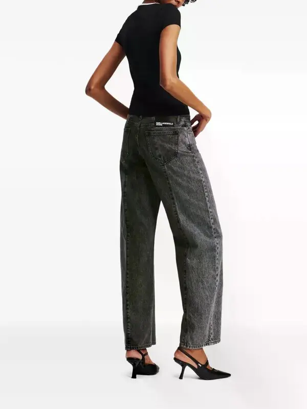 Karl Lagerfeld Relaxed Blocked Jeans