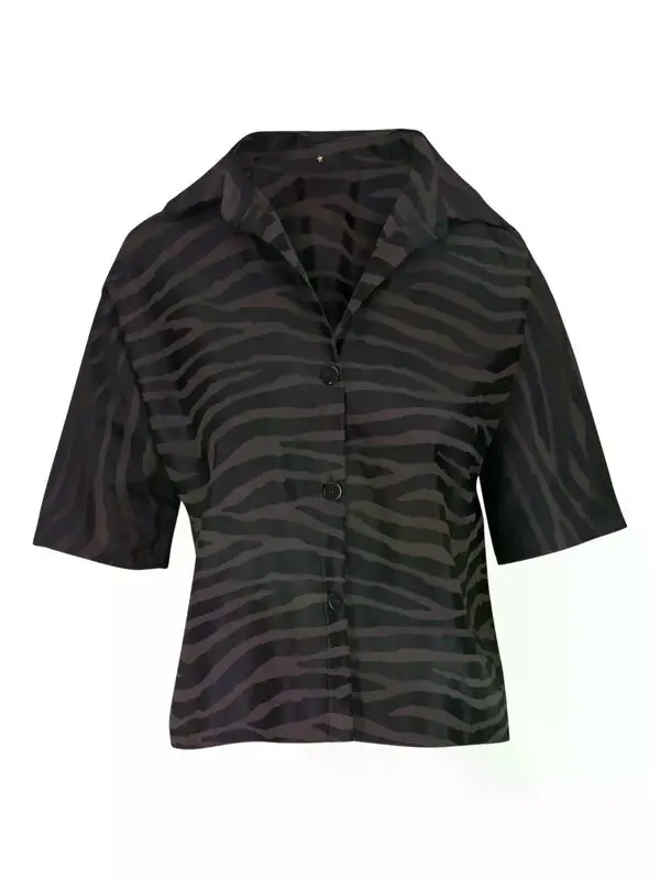 PETER COHEN Zebra-print Shirt