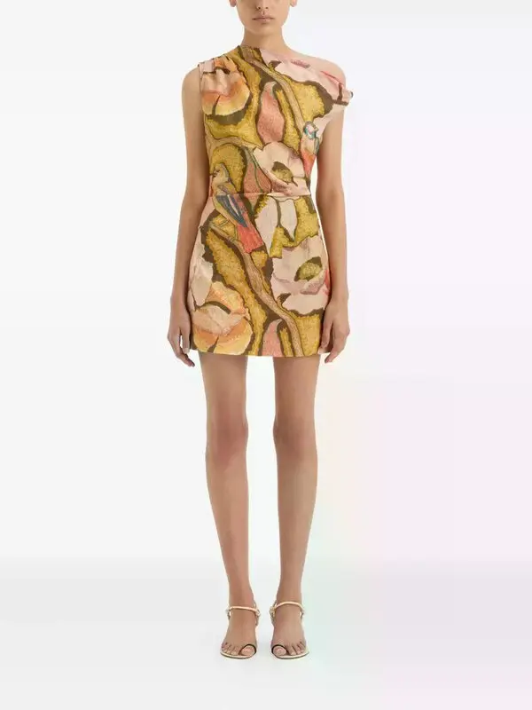 Sir The Label Abstract-print Mini Dress