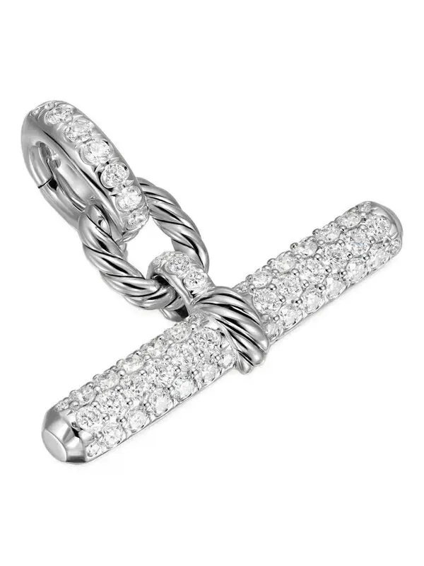David Yurman Dy Madison Diamond Pendant Necklace