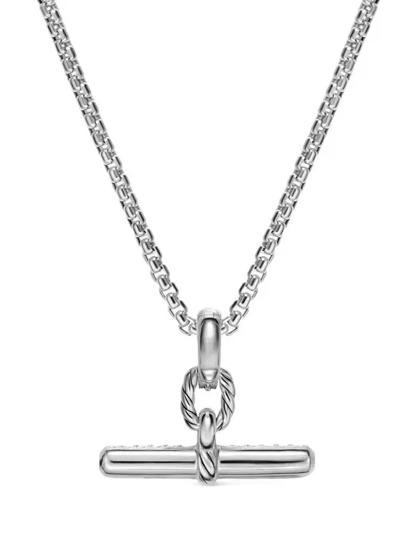 David Yurman Dy Madison Diamond Pendant Necklace