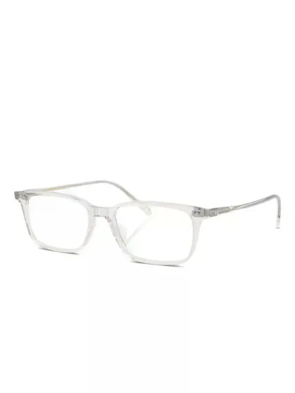 Oliver Spencer Transparent-frame Eyeglasses - White
