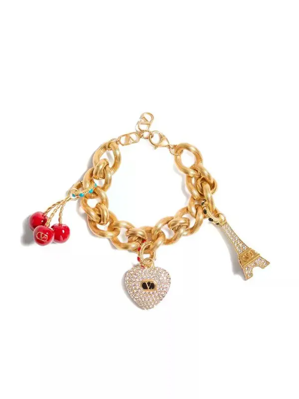 Valentino Garavani Chez Charm Bracelet - Gold