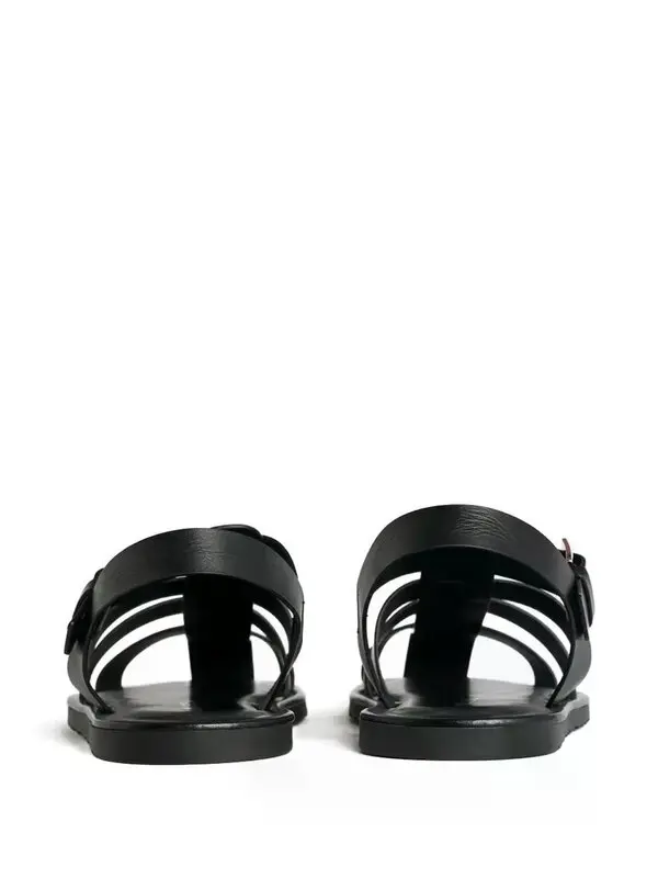 Karl Lagerfeld Leather Caged Sandals