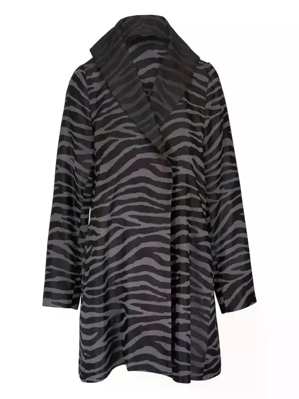 PETER COHEN Zebra-print Coat