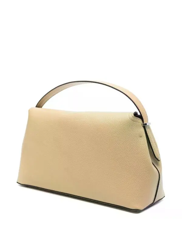 TOTEME T-lock Leather Handle Bag - Neutrals