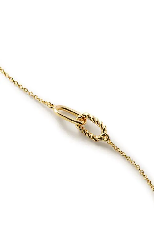 ANA LUISA Juniper Oval Link Necklace