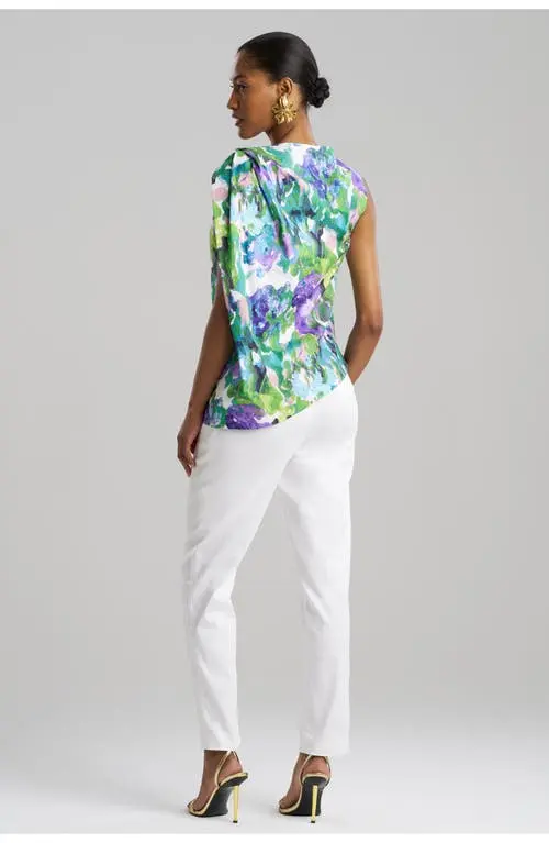 Natori Ayame Origami Top - Multi