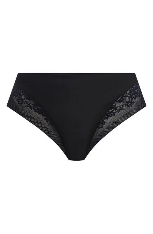 Elomi Nerina High Leg Briefs - Black
