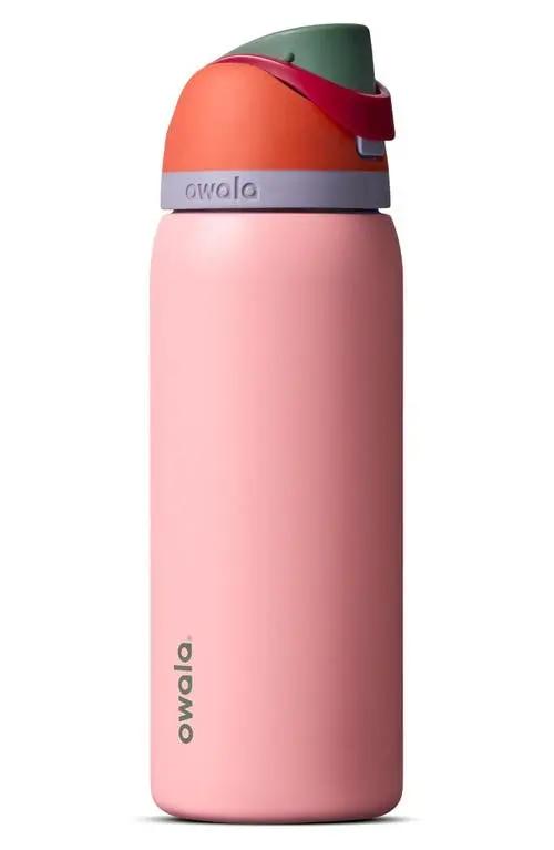 OWALA 32oz. Freesip Stainless Steel Water Bottle - Sugar High