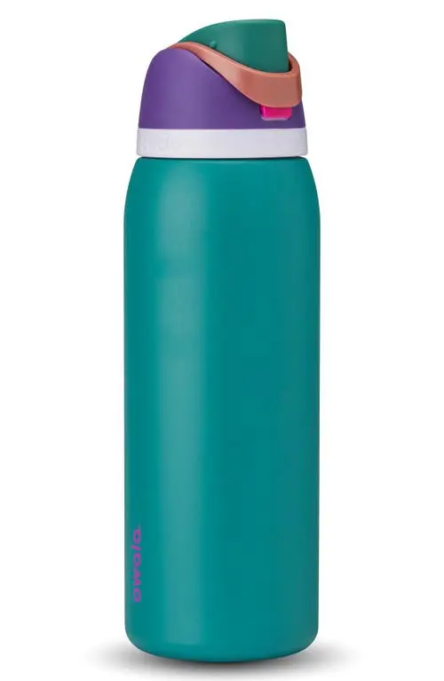 OWALA 40oz. Freesip Stainless Steel Water Bottle - Purple/blue