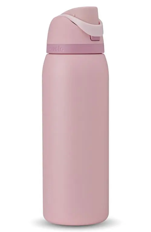 OWALA 40oz. Freesip Stainless Steel Water Bottle - Rose Quartz