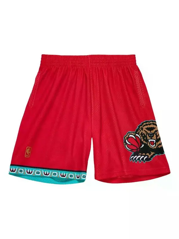 Mitchell & Ness Nba Vancouver Grizzlies 1998 Swingman Shorts - Red