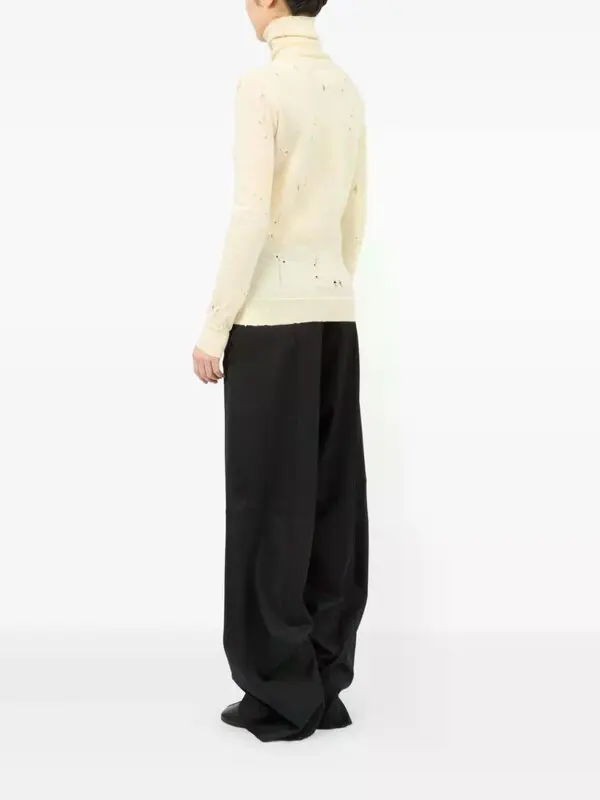 MAISON MARGIELA Numbers-motif Sweater - Neutrals