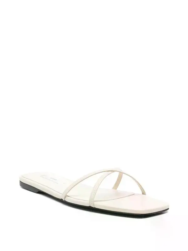 TOTEME Leather Sandals - Neutrals