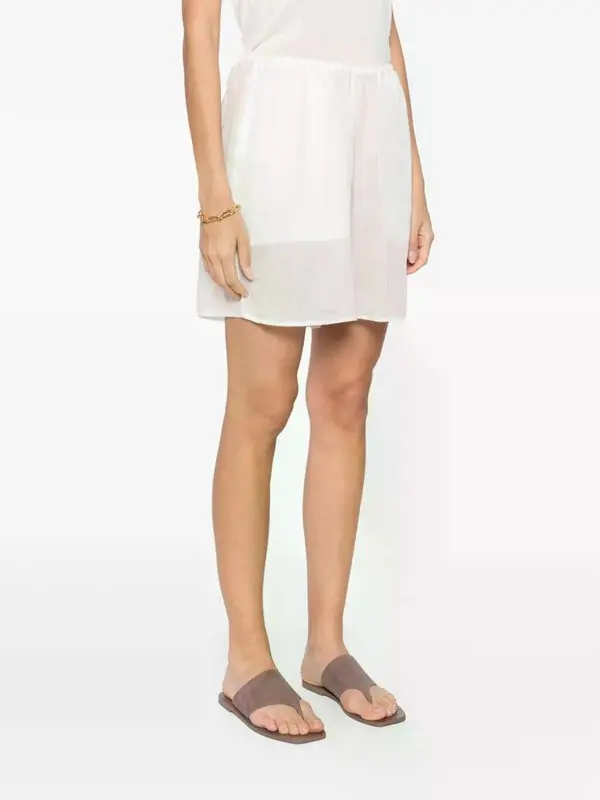 TOTEME Summer Shorts - White