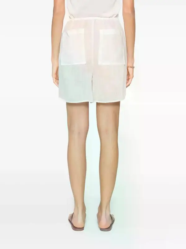 TOTEME Summer Shorts - White