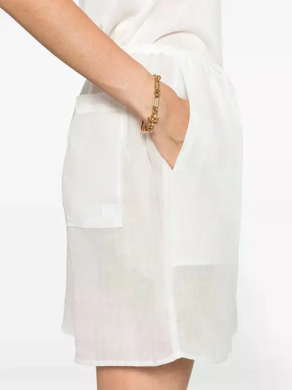 TOTEME Summer Shorts - White