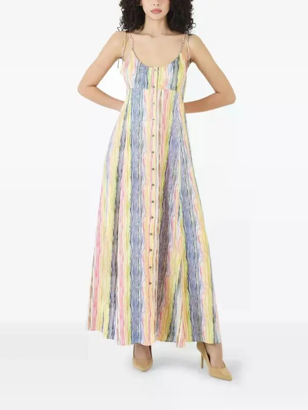 Rosie Assoulin High Garden Maxi Dress - Blue